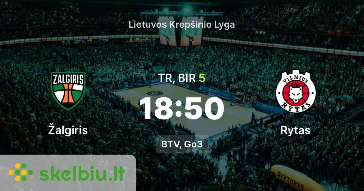Žalgiris - Rytas Audi klubas 2 bilietai - Skelbiu.lt