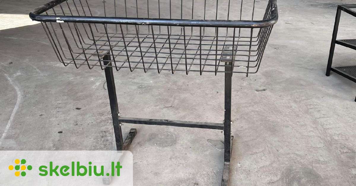 Metalinis krepšelis - Skelbiu.lt
