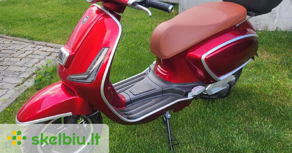 Elektrinis motoroleris - Skelbiu.lt