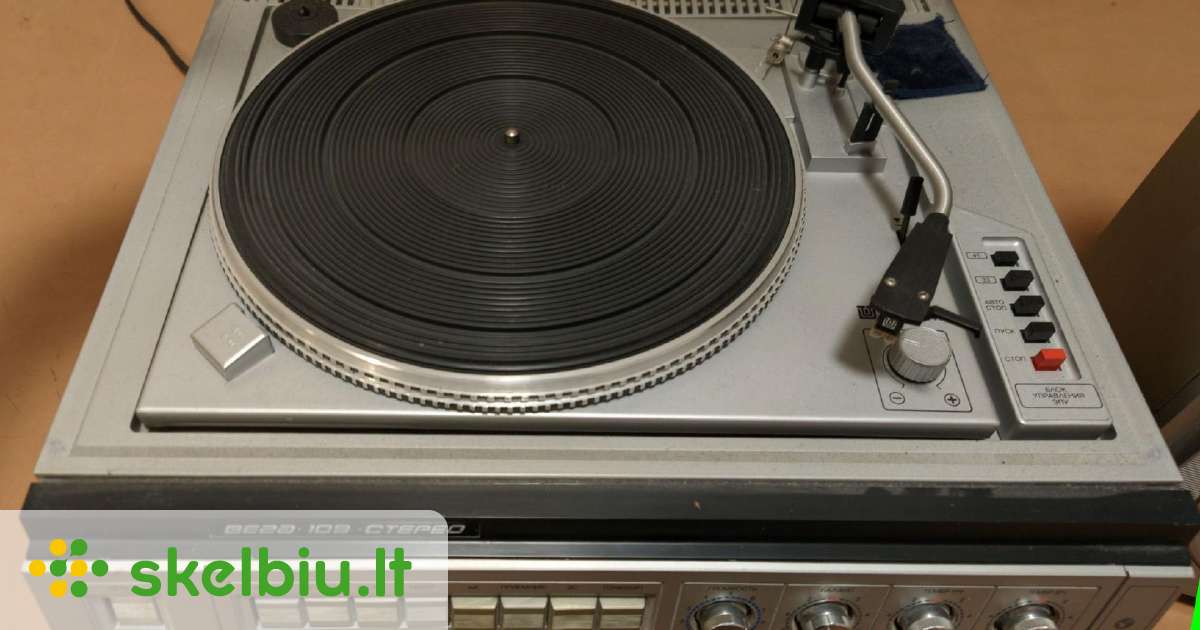Patefonas Vega-109 Stereo - Skelbiu.lt