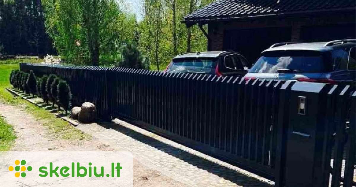 Stumdomų, dvivėrių vartų, vartelių gamyba - Skelbiu.lt