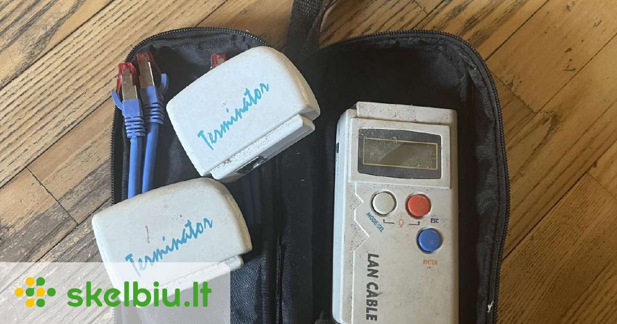 Lan kabelio testeris - Skelbiu.lt