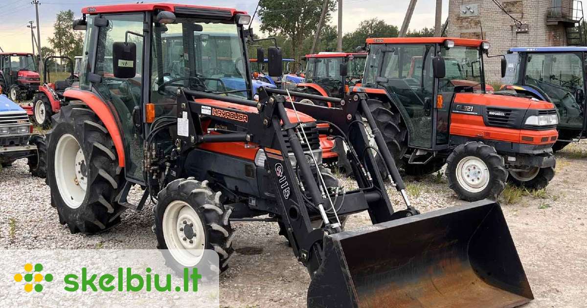 Japoniški mini traktoriai Kretinga siunta 06.10 - Skelbiu.lt