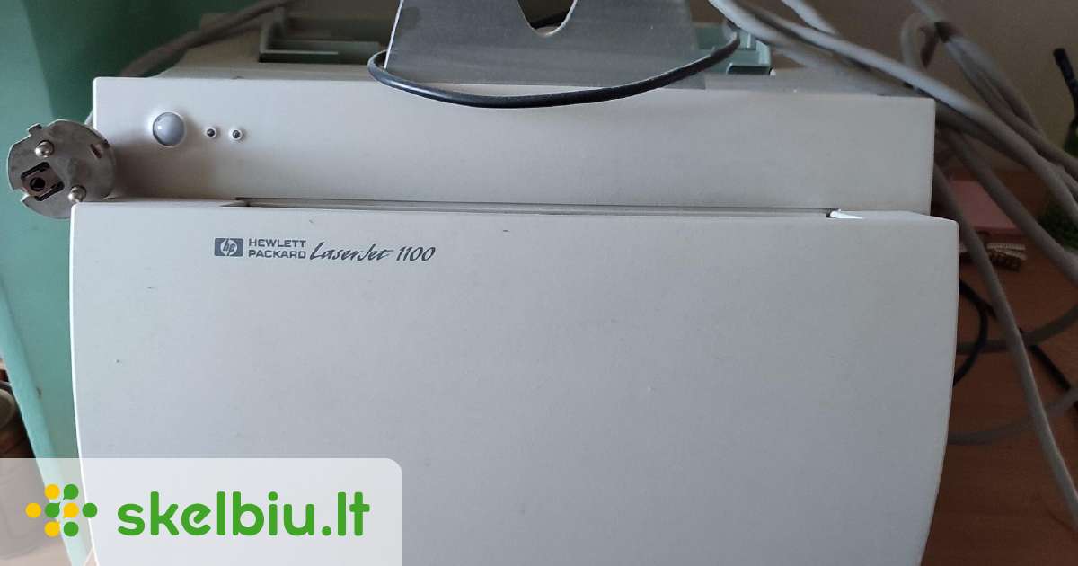 Lazerinis printers Hp Laserjet 1100 - Skelbiu.lt