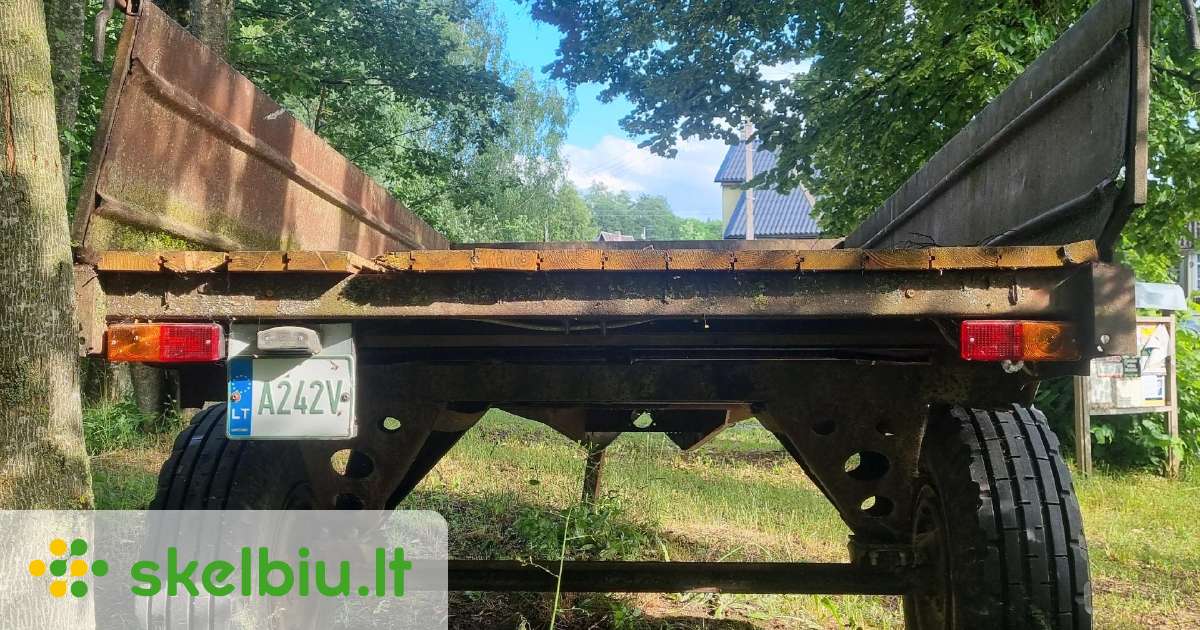 Traktoriaus priekaba - Skelbiu.lt