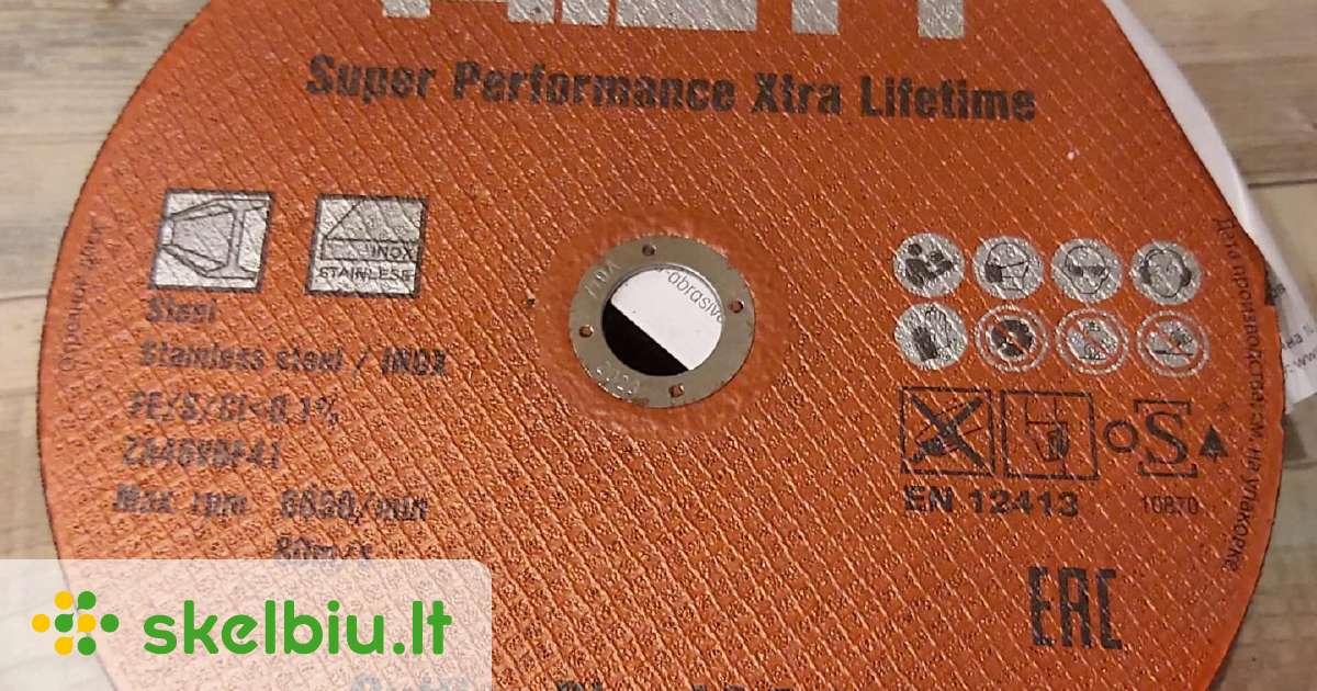 Diskai metalo pjovimui 25 vnt. - Skelbiu.lt