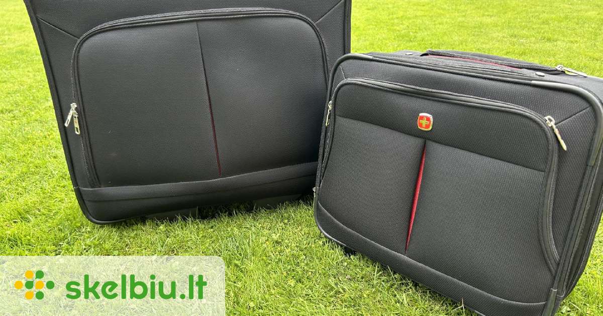 Originalūs Wenger firmos lagaminai - Skelbiu.lt