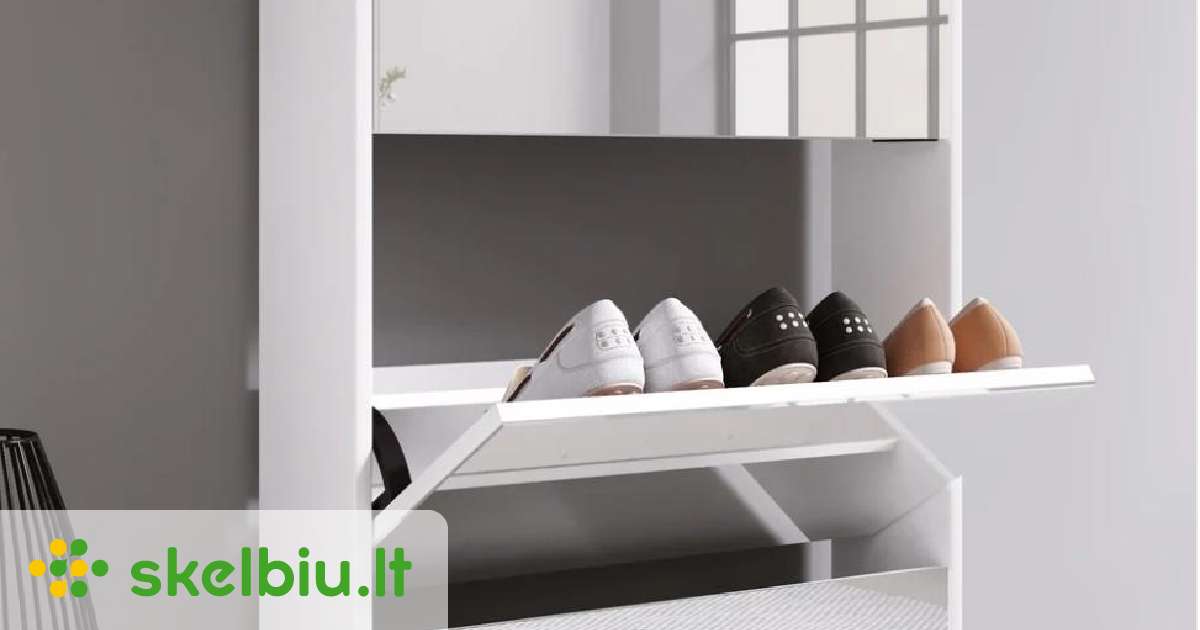 Batų spintelė su veidrodžiais - Skelbiu.lt