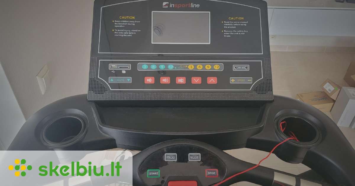 Bėgimo takelis Insportline - Skelbiu.lt