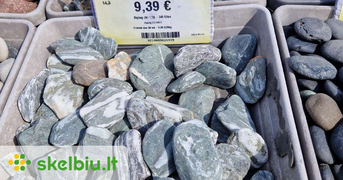 Dekoratyviniai akmenys - Skelbiu.lt