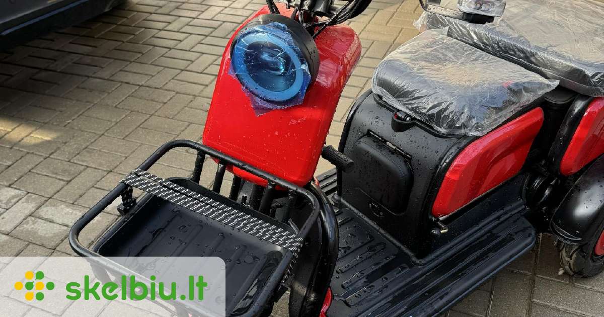 Elektrinis motoroleris - Skelbiu.lt