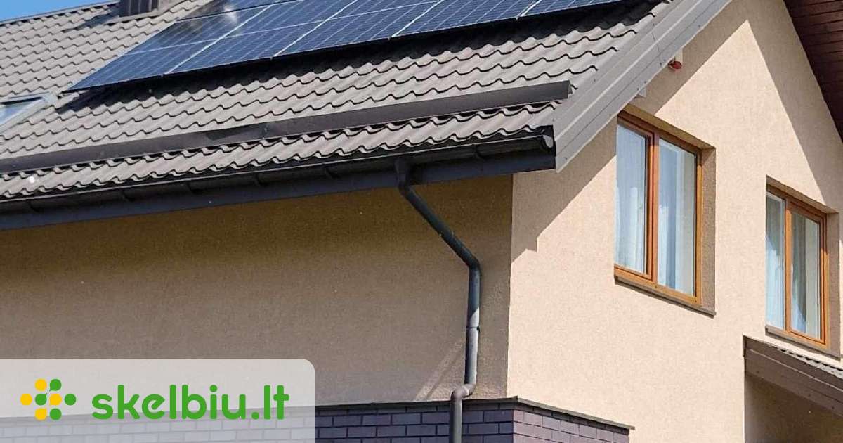 saules moduliai kaina skelbimai - Skelbiu.lt