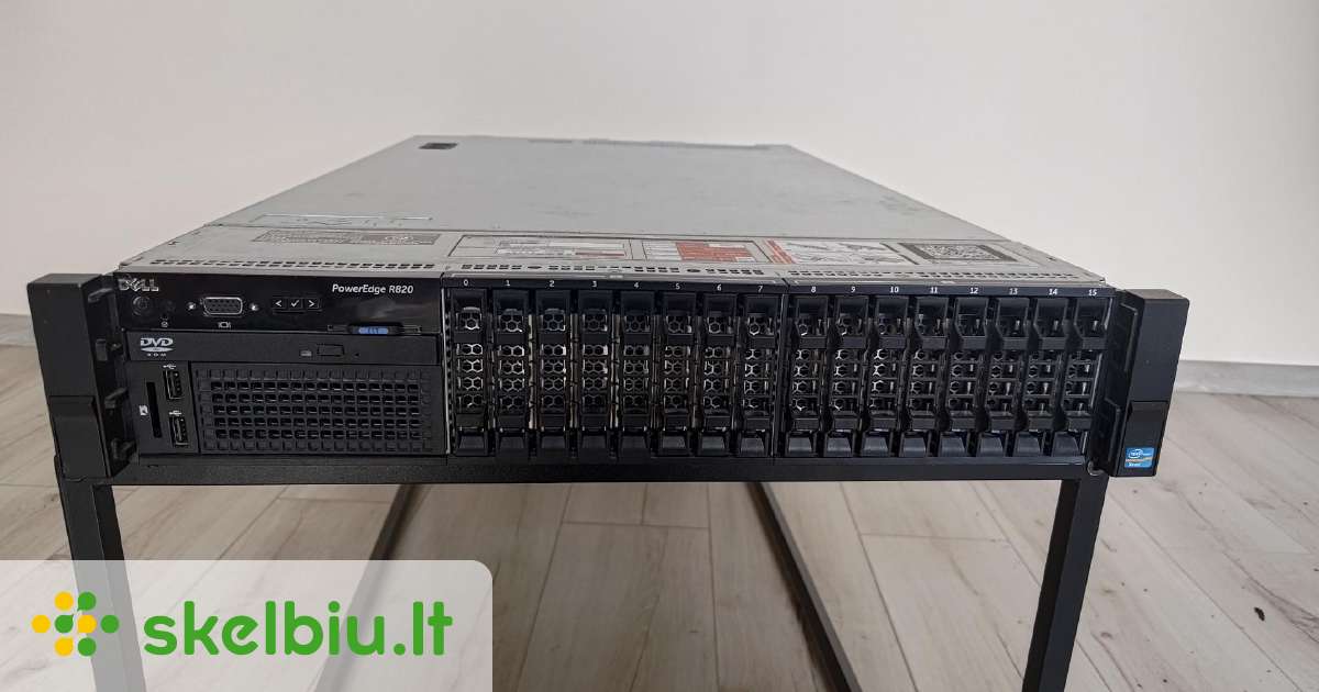 Dell Poweredge R820 serveris - Skelbiu.lt