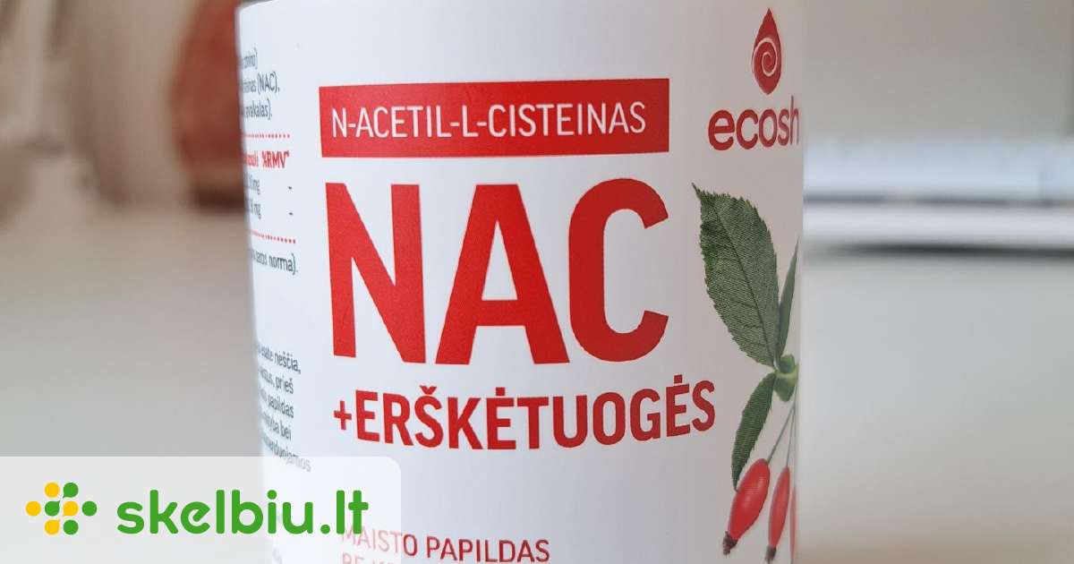 Maisto papildas Nac su erškėtuogėm, 1 vnt - Skelbiu.lt