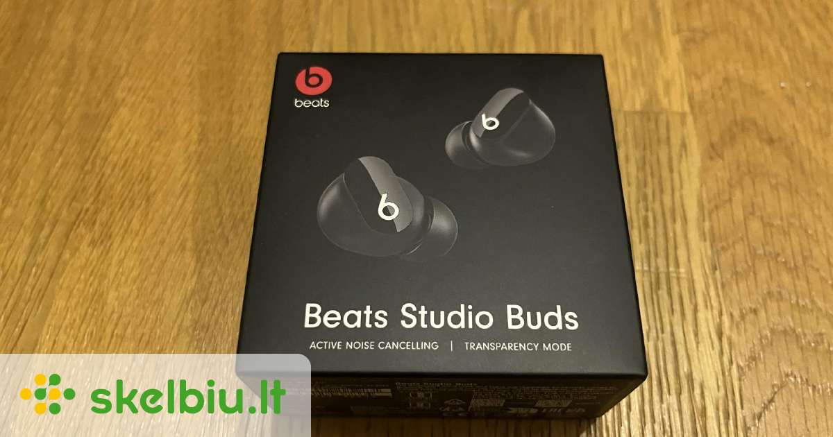 Beats Studio Buds ausinės - Skelbiu.lt