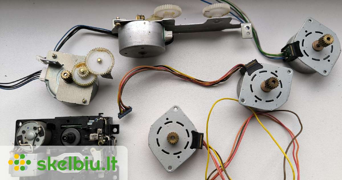 Varikliukai, mini audio kasetės mechanizmas - Skelbiu.lt