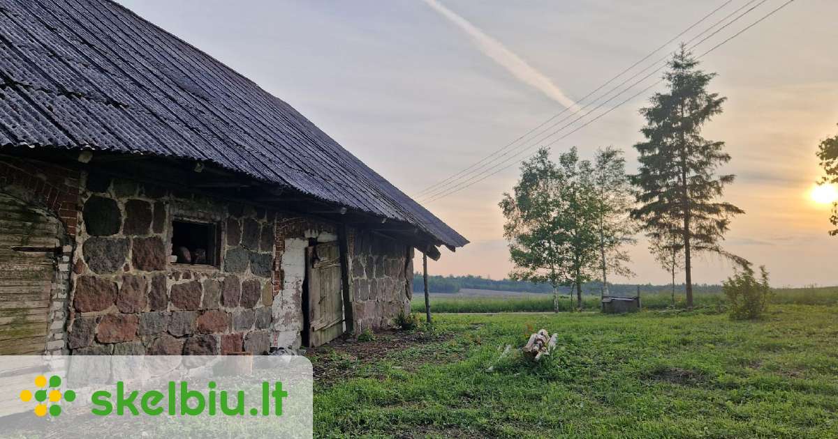 Sodyba iš skaldytu akmenų - Skelbiu.lt