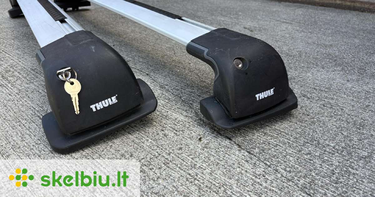 Thule laikikliai ragai skersiniai opel - Skelbiu.lt