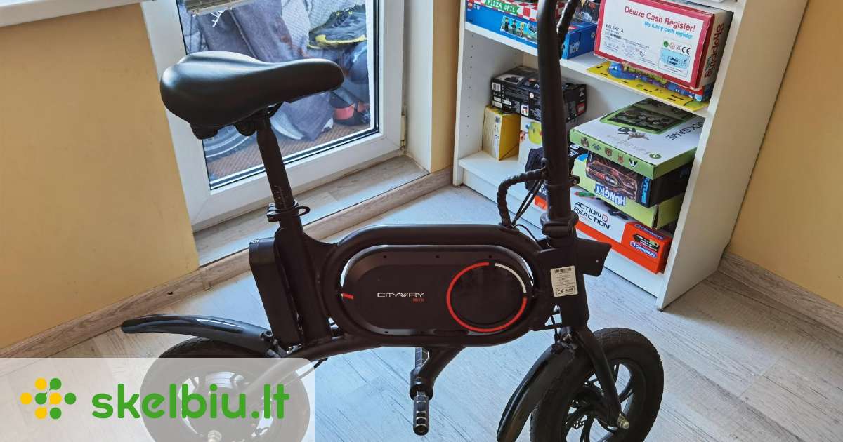 Cityway Milo 12 elektrinis dviratis - Skelbiu.lt
