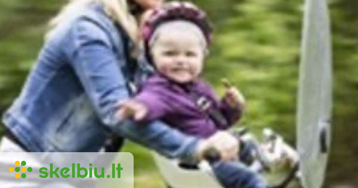 Hamax Observer Vaikiška priekinė dviračio kėdutė - Skelbiu.lt