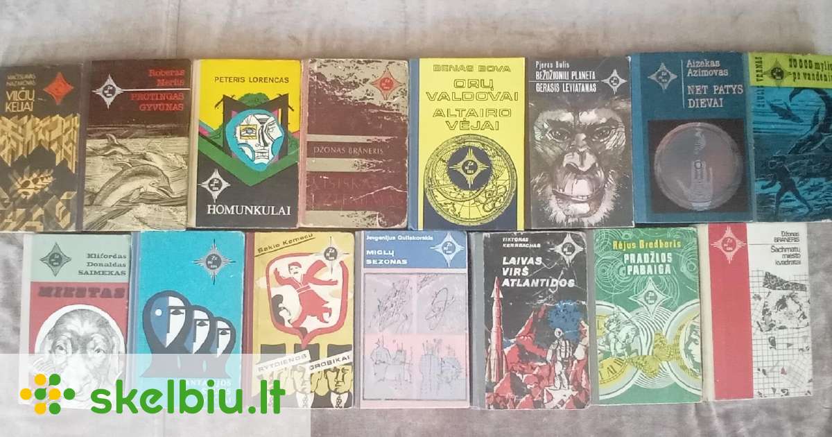 Pasaulio fantastikos knygų serija "Zenitas" - Skelbiu.lt