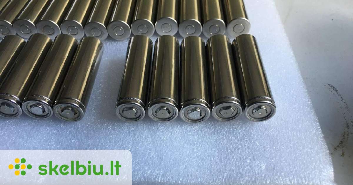 18650 Panasonic akumuliatoriai . Tesla - Skelbiu.lt