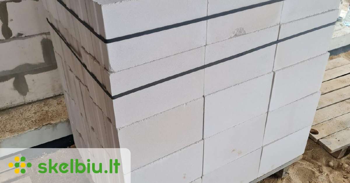 Arko M12 silikatiniai blokeliai - Skelbiu.lt