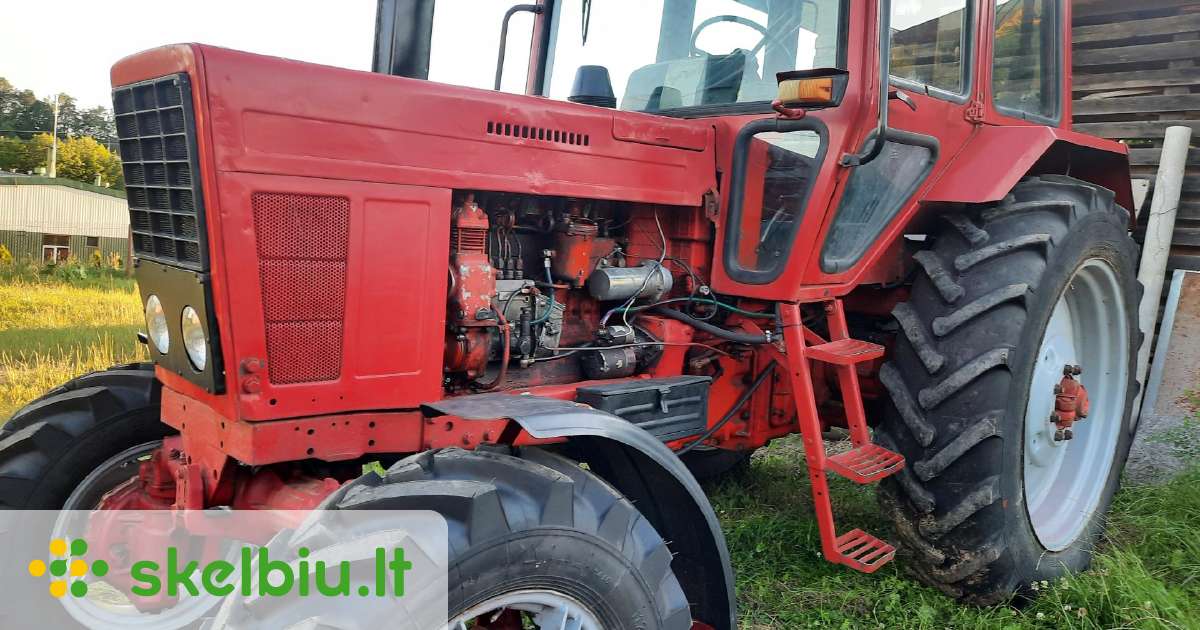 Traktorius Mtz 82 geras traktorius galima naudot - Skelbiu.lt