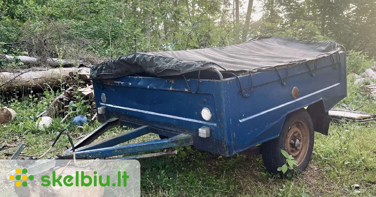 Parduodu lengvojo automobilio priekabą,zubrionok" - Skelbiu.lt