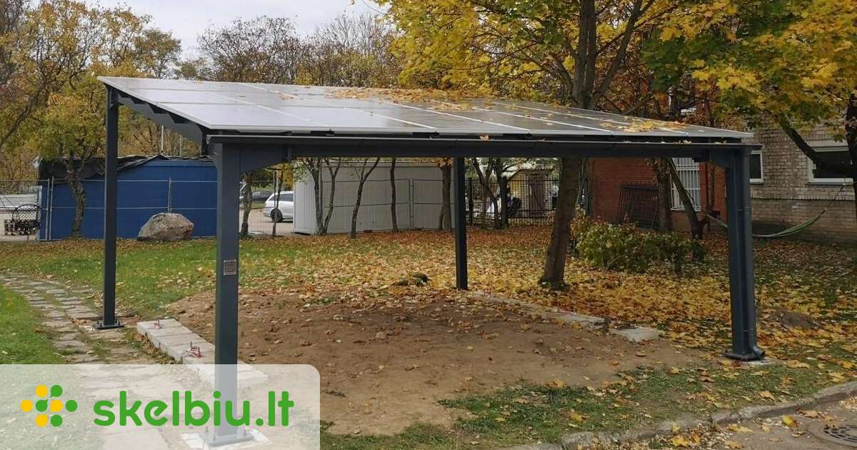 Stoginė stogelis pavėsinė metalinė konstrukcija - Skelbiu.lt