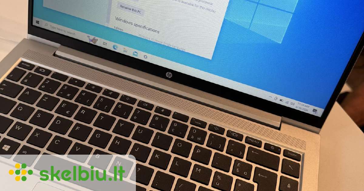 Hp probook 440 G8 intel pentium gold/8gb/256gb SSD - Skelbiu.lt