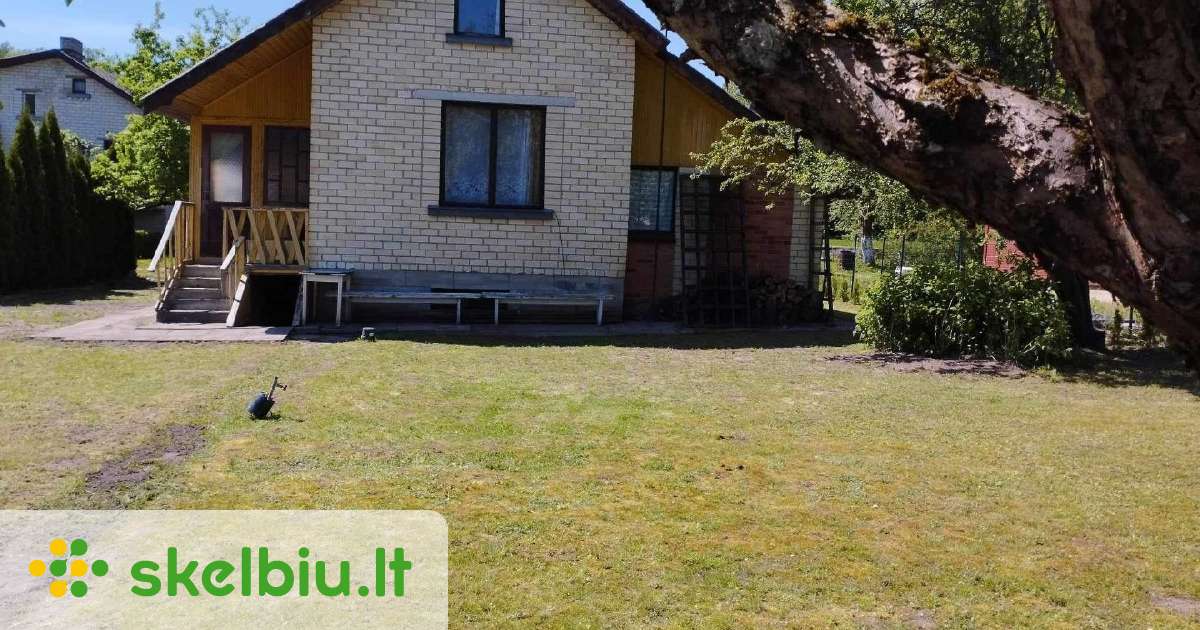 Sodo namas su pirtimi prie pat minijos upės - Skelbiu.lt