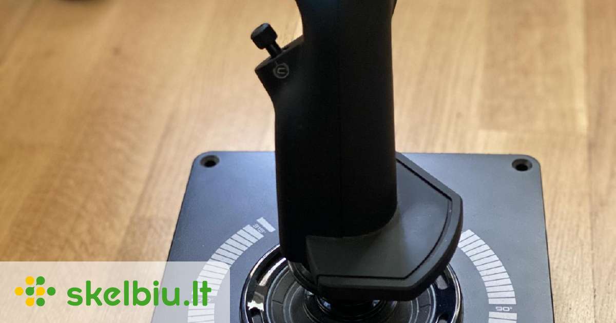 Vairasvirtė Logitech G X56 Hotas - mažai naudota - Skelbiu.lt