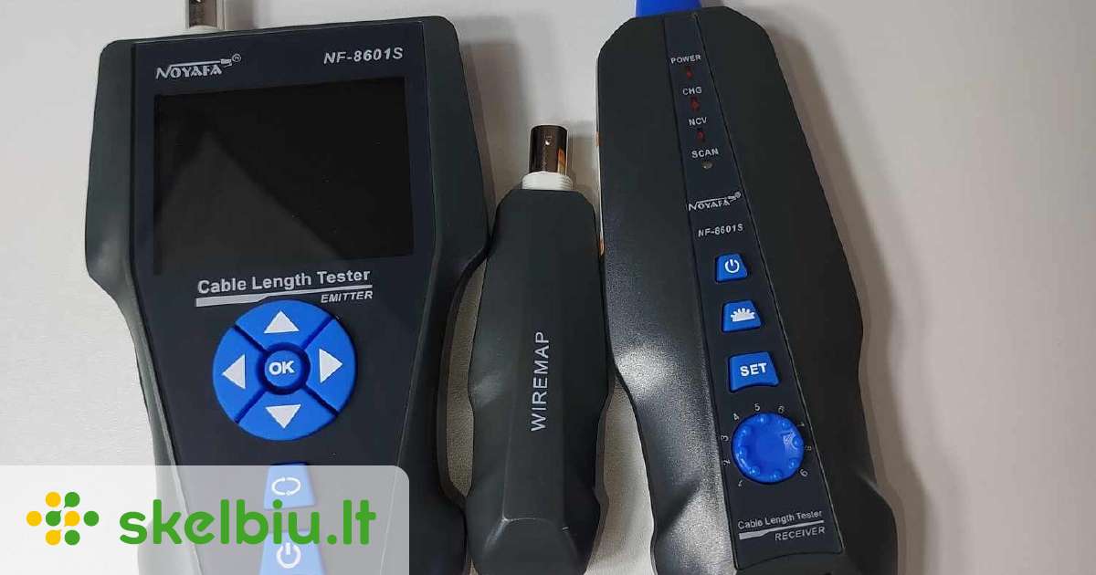 Noyafa Nf-8601s daugiafunkcis kabelių testeris - Skelbiu.lt