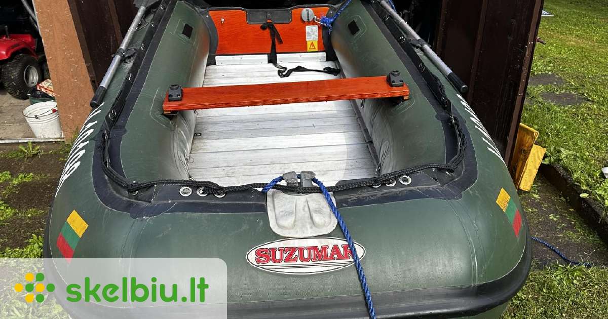 Motorinė/irklinė valtis Suzumar - Skelbiu.lt