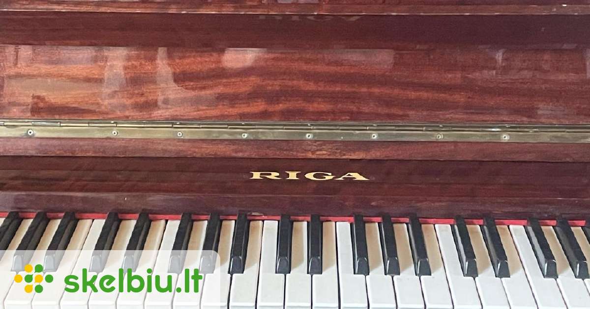 Riga pianinas - Skelbiu.lt