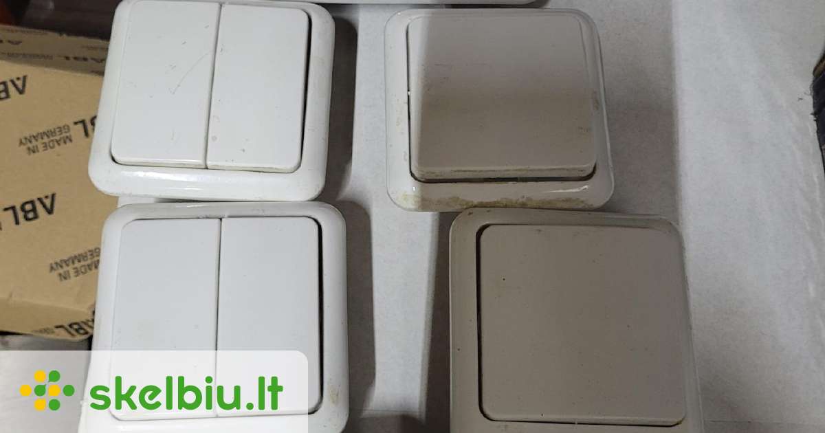 Rozetes jungikliai - Skelbiu.lt