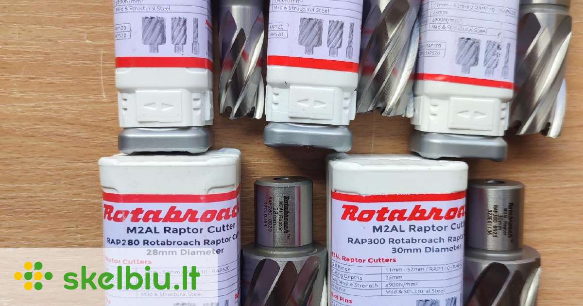 Metalo gręžimo frezos - Skelbiu.lt