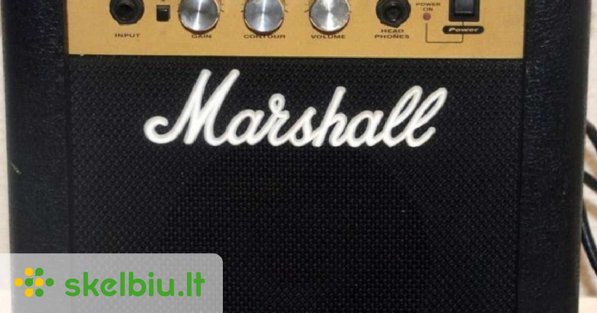 Gitaros kūbas Marshall G10 Mk II - Skelbiu.lt