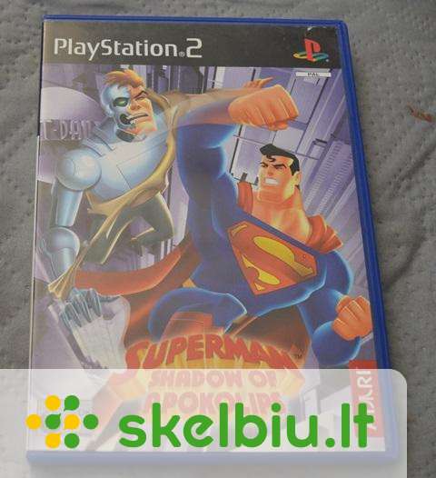Superman Playstation 2 žaidimas - Skelbiu.lt
