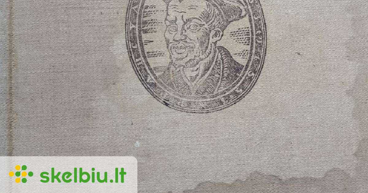 Knyga 1923m. Fransua Rable Gargantua & Pantagruel - Skelbiu.lt