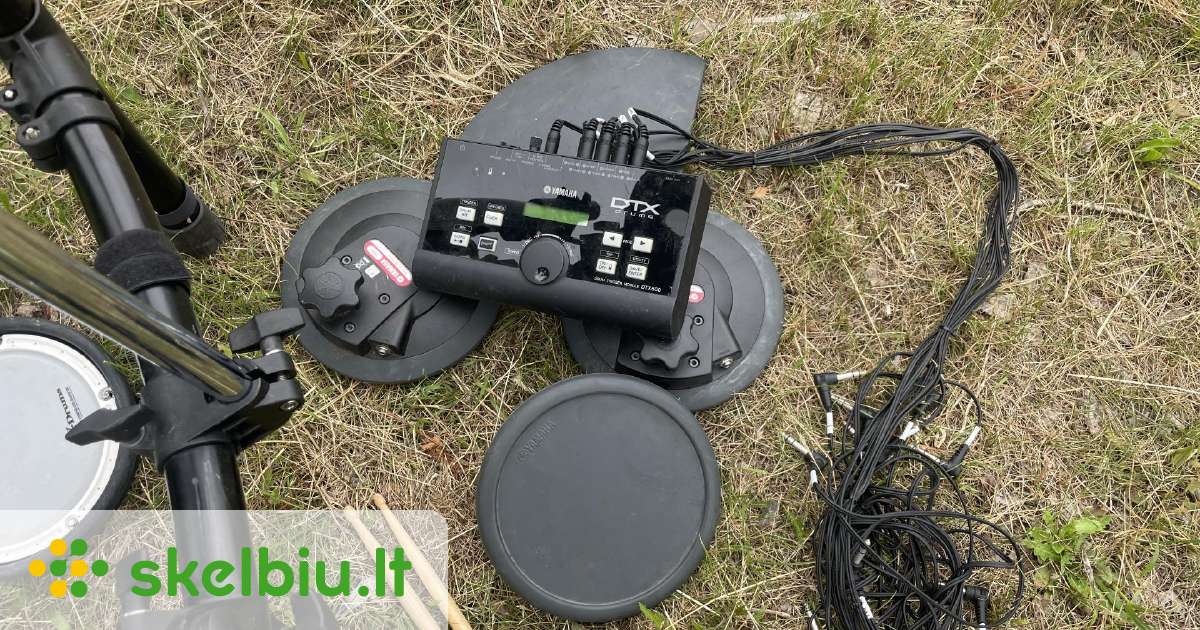 Yamaha Dtx-500. Dd-75, Roland Fd-8, Yamaha Kp-60 - Skelbiu.lt