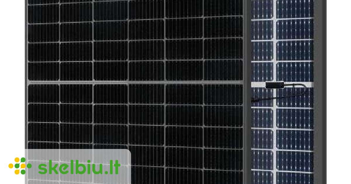 Saulės moduliai dvigubo stiklo Omnis Power - Skelbiu.lt