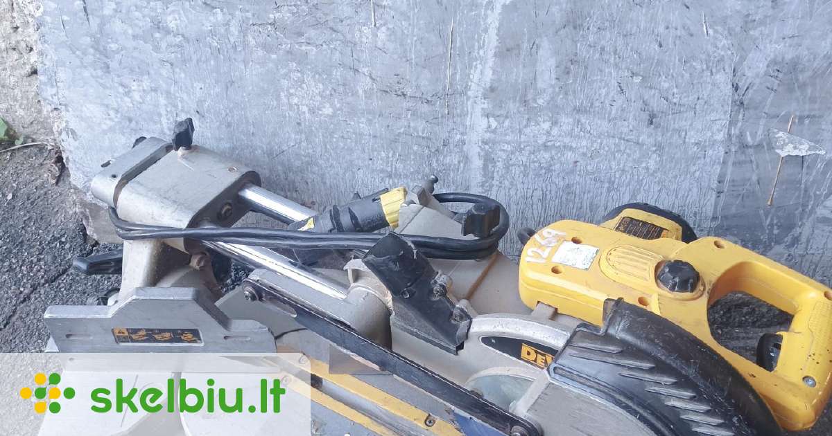 Skersinio pjovimo stakles Dewalt - Skelbiu.lt