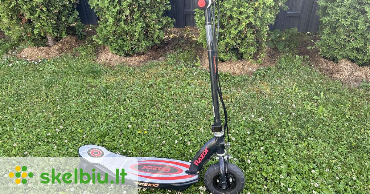 Elektrinis paspirtukas vaikams Razor E100 - Skelbiu.lt