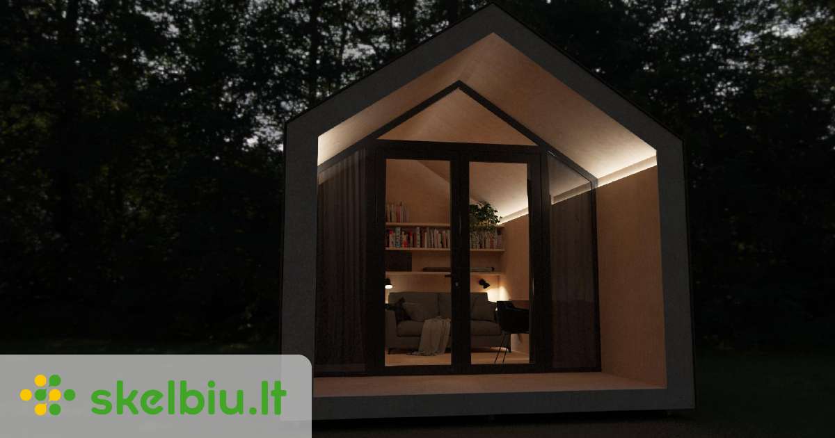 Modulinis namelis (Prefab cabin) - Skelbiu.lt