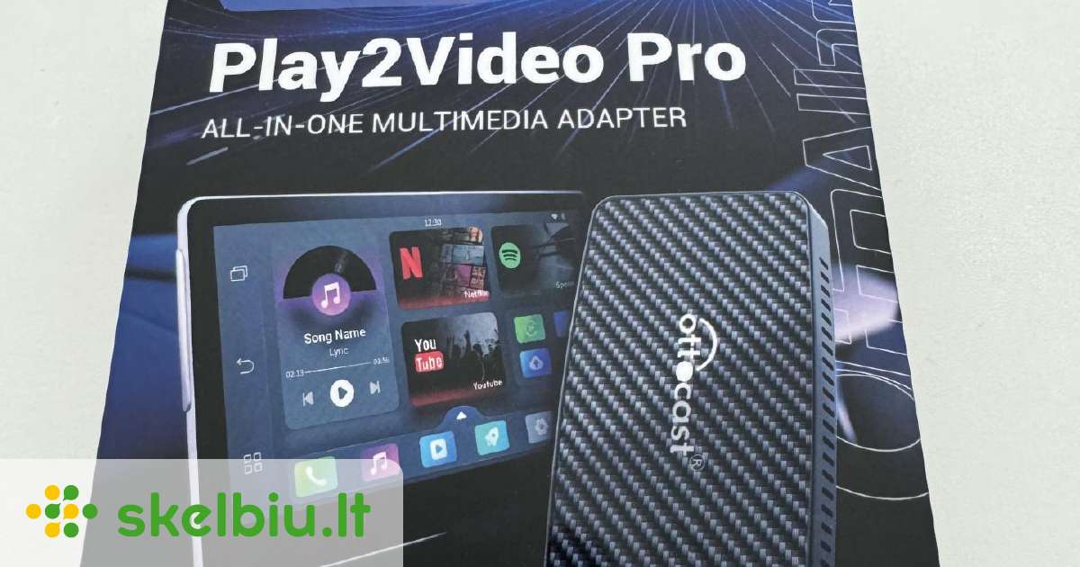 Ottocast Ca400-s Carplay / Android Auto Adapter - Skelbiu.lt