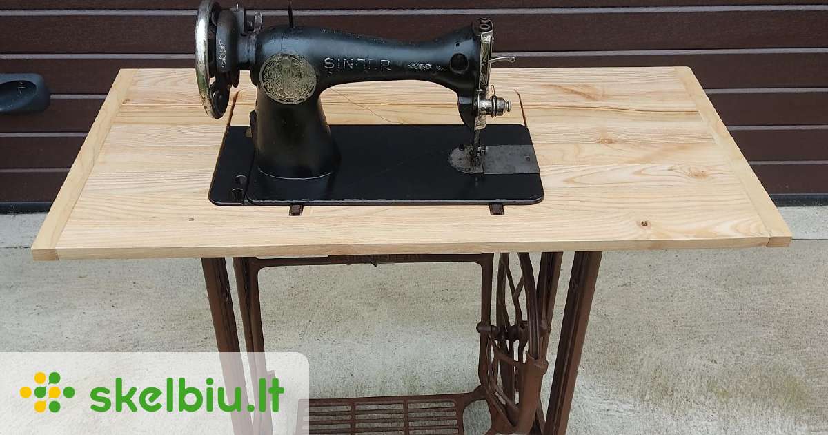 Singer atrestauruota siuvimo masina - Skelbiu.lt