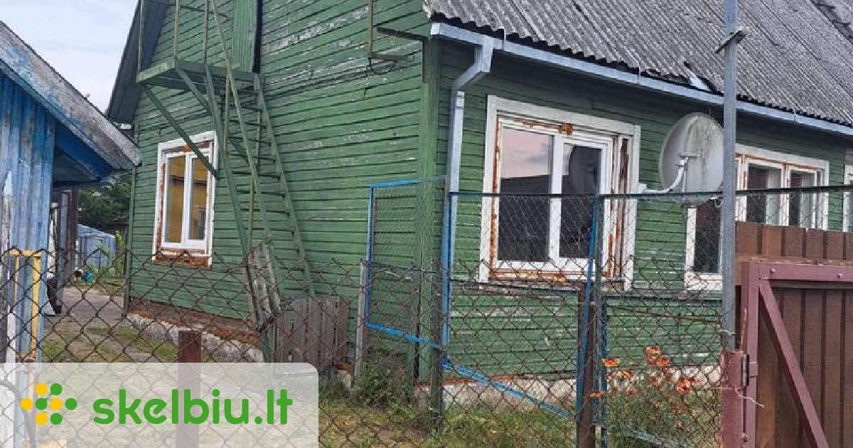 Parduodama namo dalis Pabradėje - Skelbiu.lt