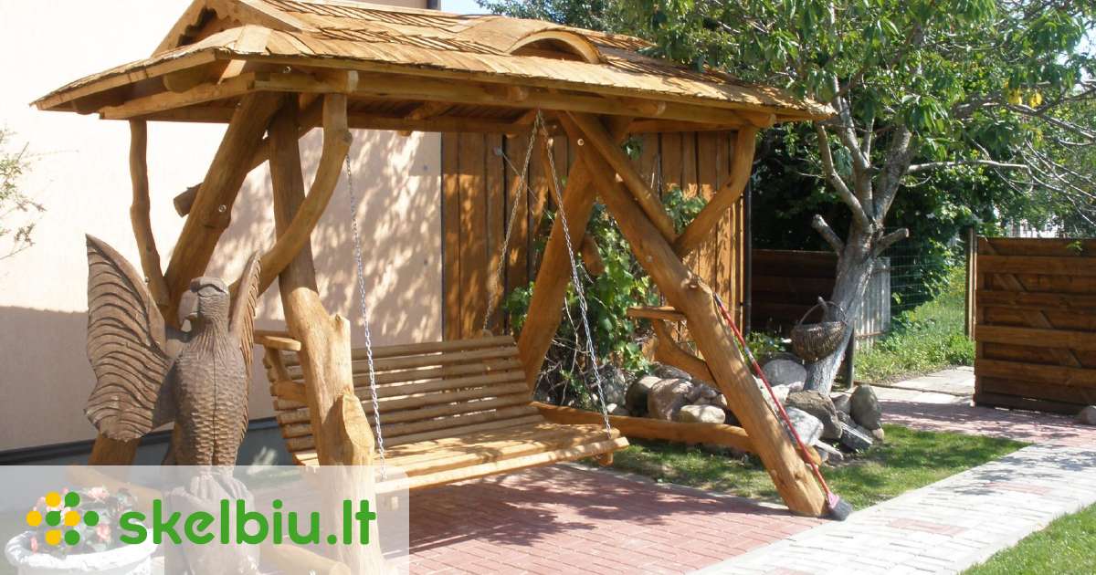 Ąžuolinės supynės, kreivuolių supynės, supynė - Skelbiu.lt